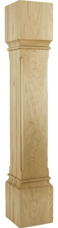 Hardware Resources P38-6 Fluted Edge Solid Wood Carved Furniture ...
