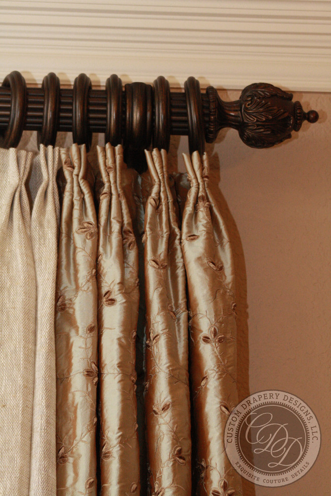 Custom Drapery Designs, LLC. - Traditional - Dallas - by Custom Drapery ...
