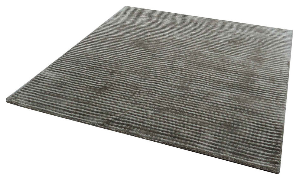 Logan Handwoven Viscose Rug, Sand, 16x16 - Contemporary - Area Rugs ...