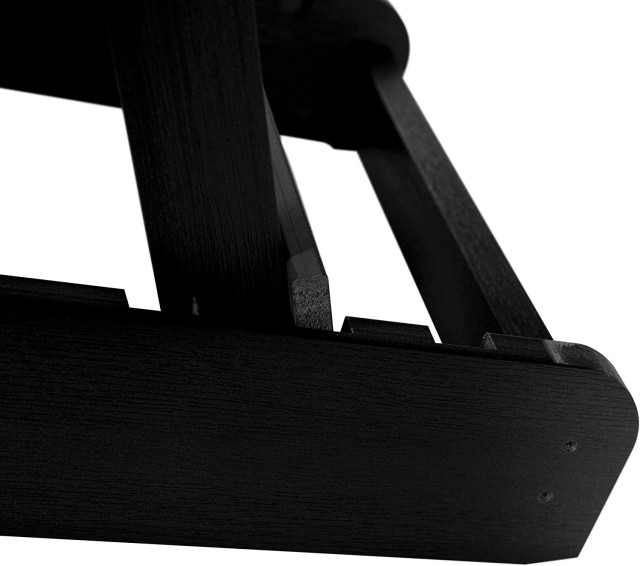 Classic Adirondack Chair, Folding Design With Slanted Seat & Slatted ...