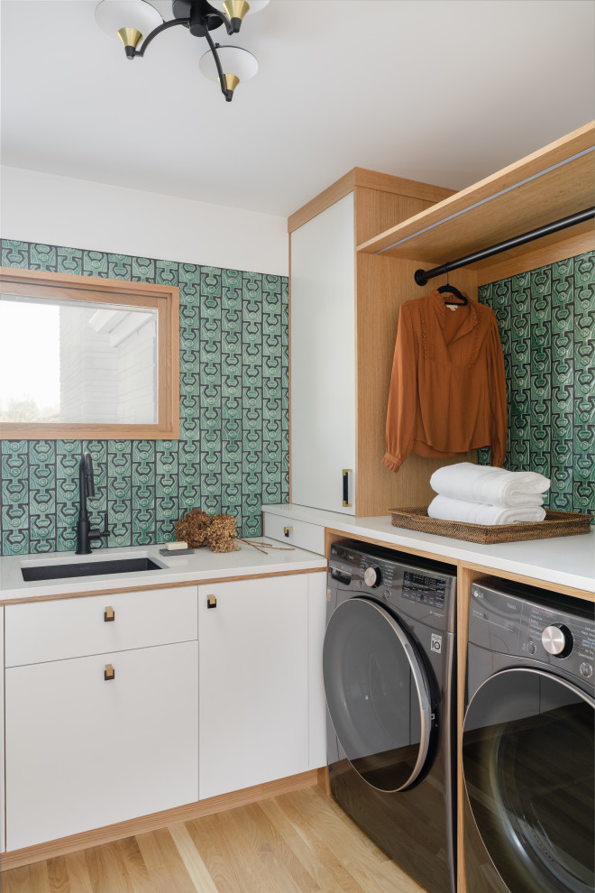 Midcentury Marvel - Midcentury - Laundry Room - Indianapolis - by Susan ...