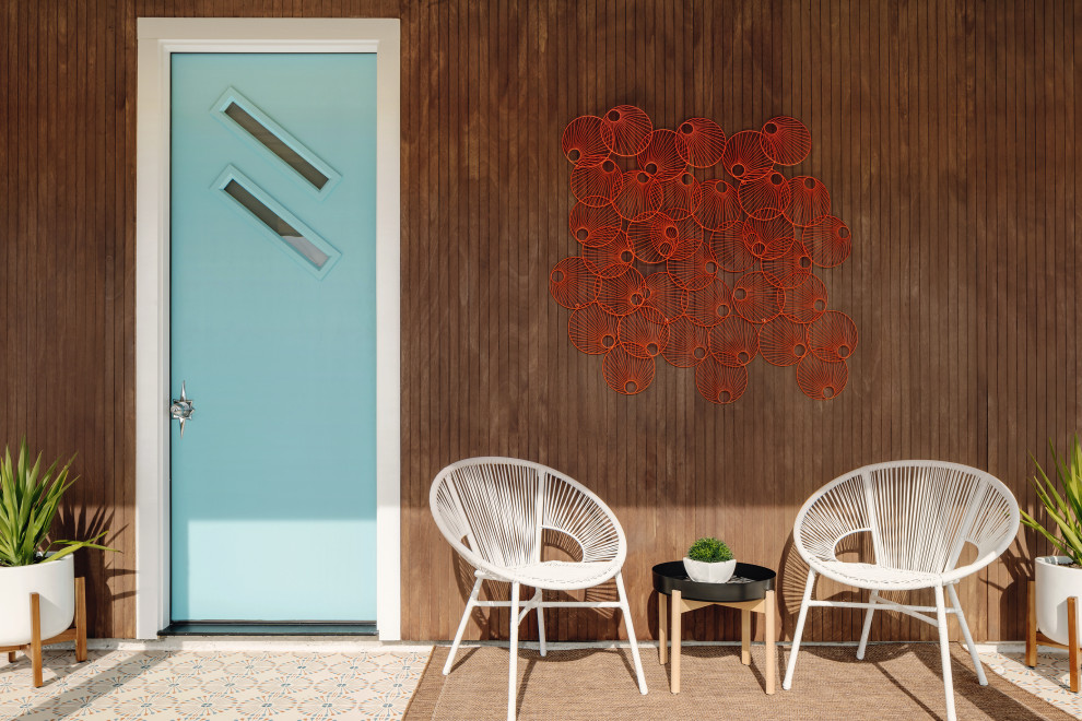 Atomic Ranch MCM Main House - Midcentury - Entry - Austin - by Breathe ...