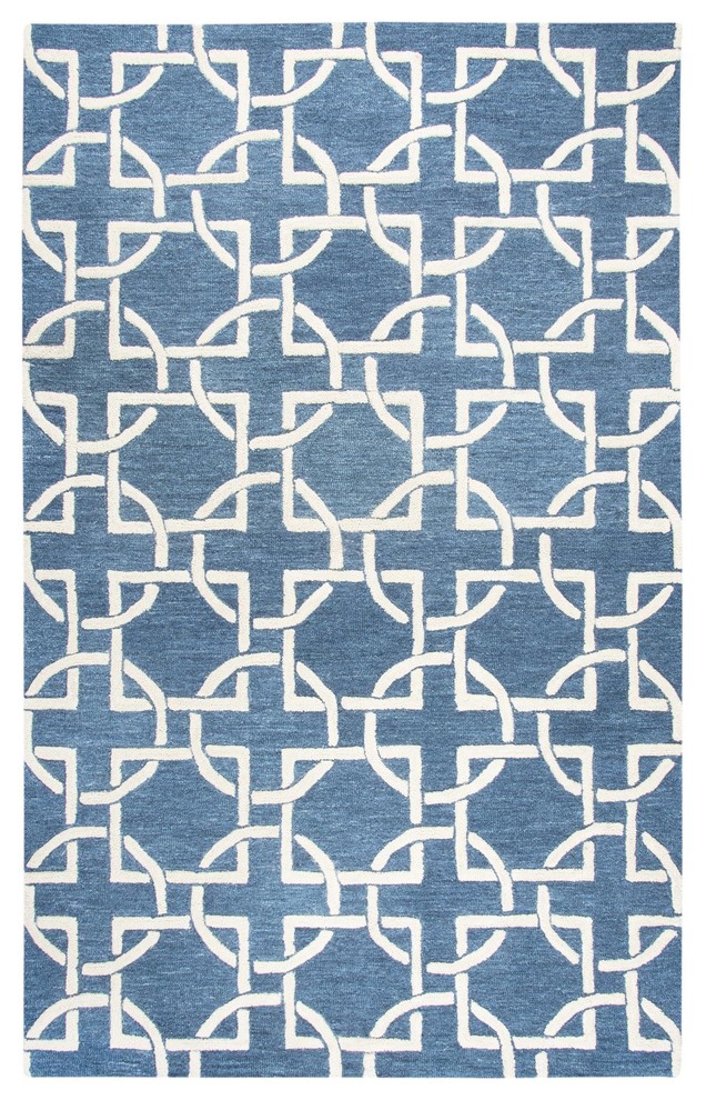 Rizzy Home Idyllic Collection Rug, 5'x8' - Contemporary - Area Rugs ...