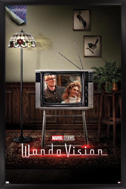 Marvel WandaVision - 80's One Sheet, 14.725" x 22.375" - Contemporary ...