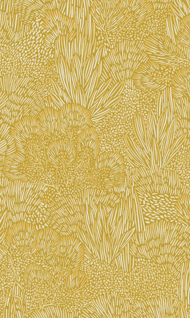 Embossed Leaves and Trees Textured Double Roll Wallpaper, Sample ...