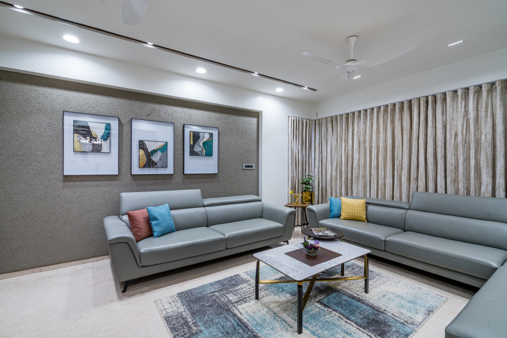the grand estern - Modern - Living Room - Ahmedabad - by sahaj dzine ...