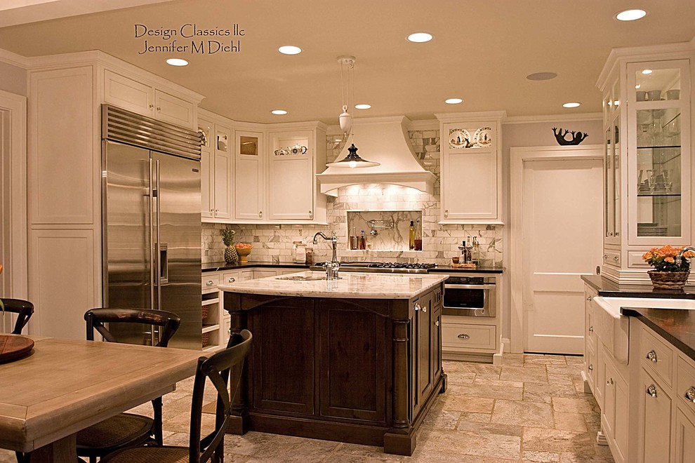 Beautiful Dutch Colonial Remodel Ottawa Hillls - Traditional - Kitchen ...