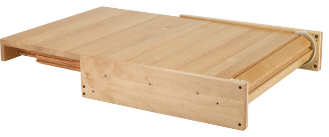 Wood Pull Out Counter Extension Table - Traditional - Pantry And ...