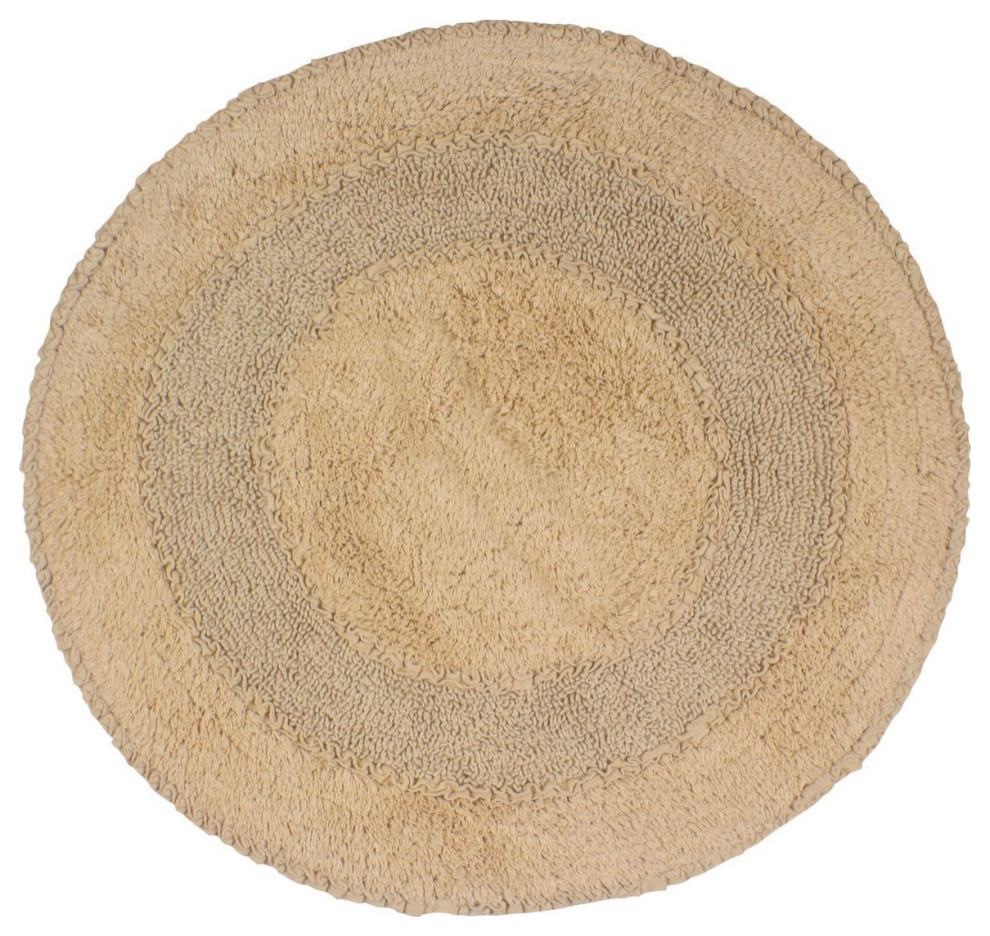 Radiant Round Bath Rug 30", 30" Round - Transitional - Bath Mats - by ...