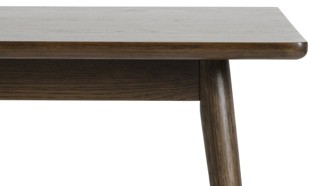 Modern Oak Table, Smoked Oak - Midcentury - Dining Tables - by Unique ...