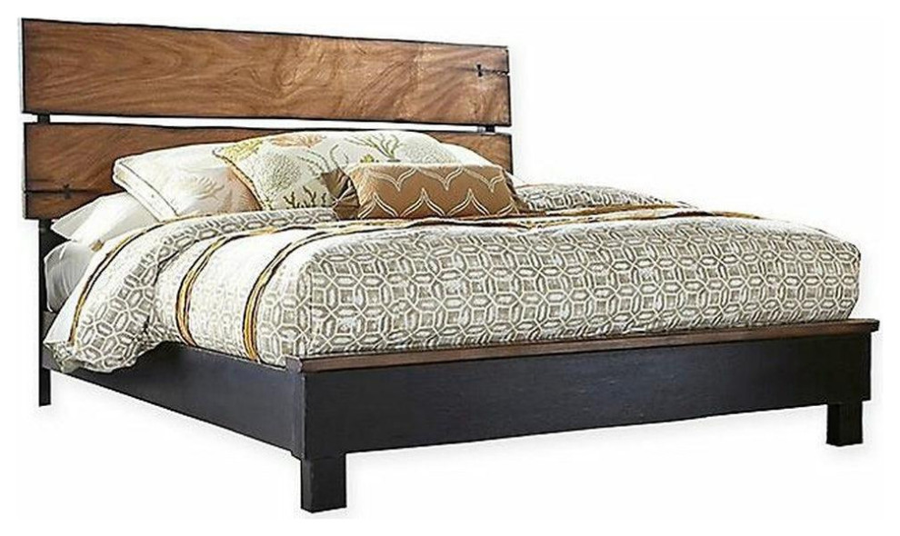 Big Sur Queen Panel Bed - Transitional - Panel Beds - by Sideboards and ...