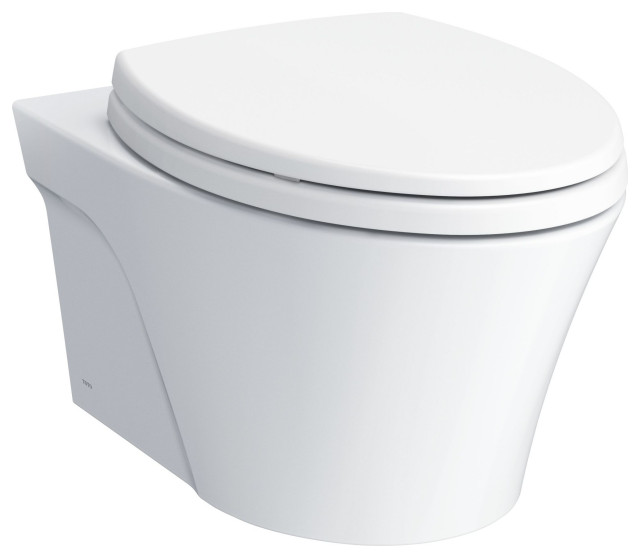 TOTO CT426CFG AP Wall Mounted Elongated Chair Height Toilet Bowl ...