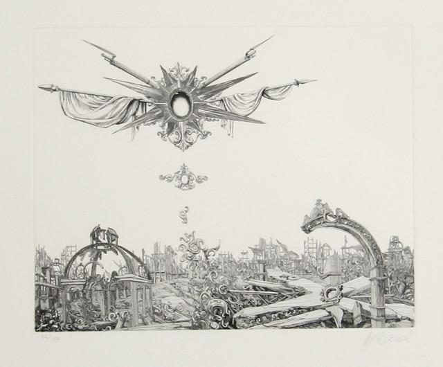 Hans Georg Rauch, Untitled, 57, Etching - Fine Art Prints - by ...