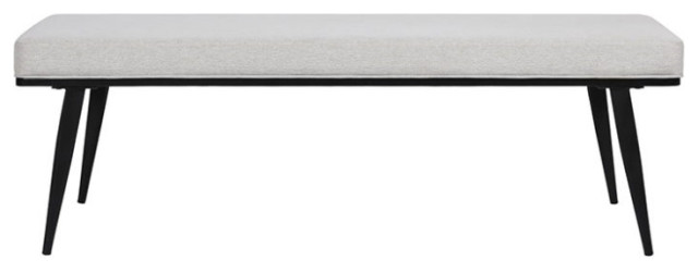 Executive Bench - Midcentury - Upholstered Benches - by AFB Decor | Houzz