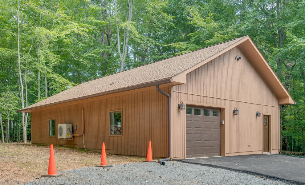 Detached Garage Roof, Siding and Gutter Installation in Clifton VA ...