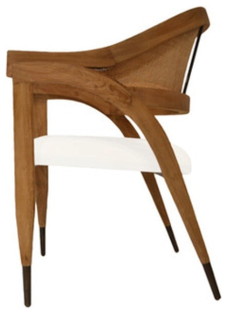 Maxwell Chair White Wash - Midcentury - Armchairs And Accent Chairs ...