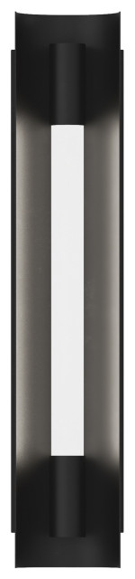 Carson LED Vanity, Midnight Black - Transitional - Bathroom Vanity ...