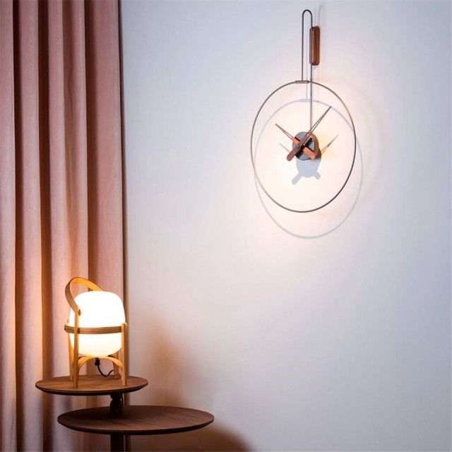 Nomon Mini Daro Clock | Micro Dargo, Hands In Walnut Wood ...