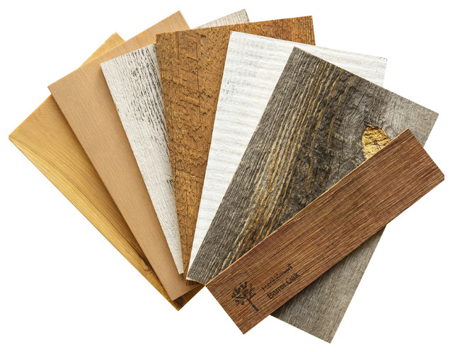 Reclaimed Wood Sample Set - Rustic - Flooring - by Stikwood | Houzz