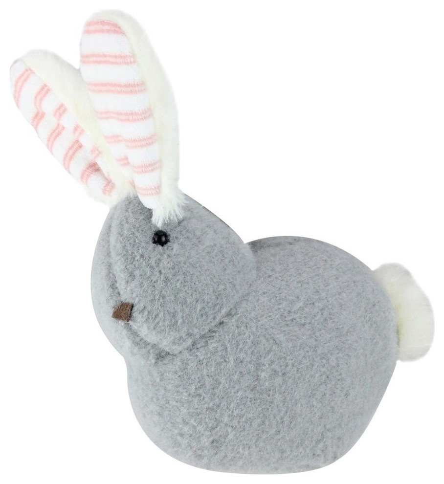 9" Plush Tawny Rabbit Easter Spring Figure - Contemporary - Holiday ...