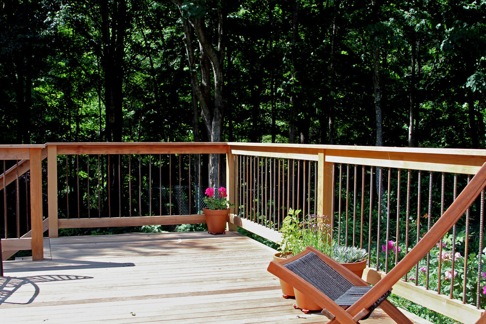 Modern Deck and Fencing, Lyme - Modern - Bridgeport - by Erik Block ...