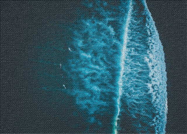 Aerial Shots From An Airplane 6 Area Rug, 5'0"x7'0" - Beach Style ...