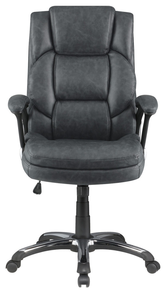 Adjustable Height Office Chair With Padded Arm - Contemporary - Office ...