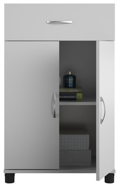 Home Square 2-Piece Set with 18" Wide Mudroom Cabinet & 24" Base ...