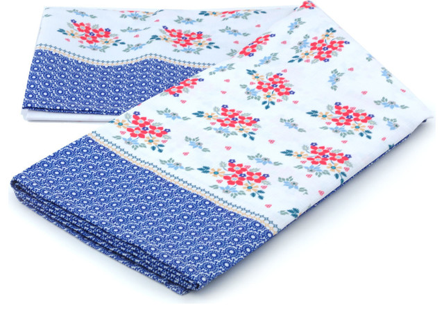 Polmedia Polish Pottery 61" Stoneware Table Cloth - Traditional ...