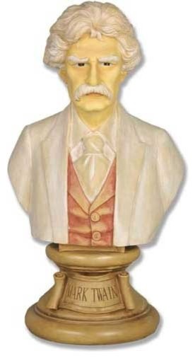 Mark Twain 18, Detailed, Famous Americans Busts - Traditional ...