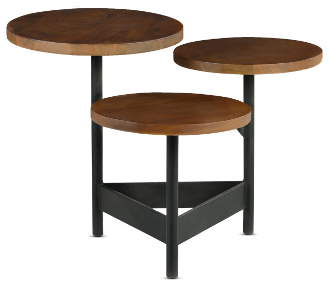 Agra Side Table - Industrial - Side Tables And End Tables - by ...