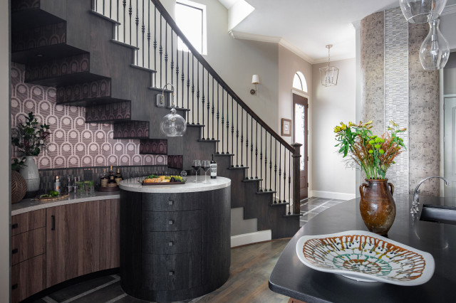 The Curved Stair - Houston - by BKD Interiors | Houzz UK