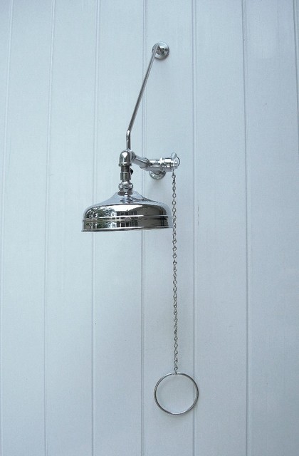 Wall Mount Pull Chain Shower - Traditional - Showerheads And Body ...