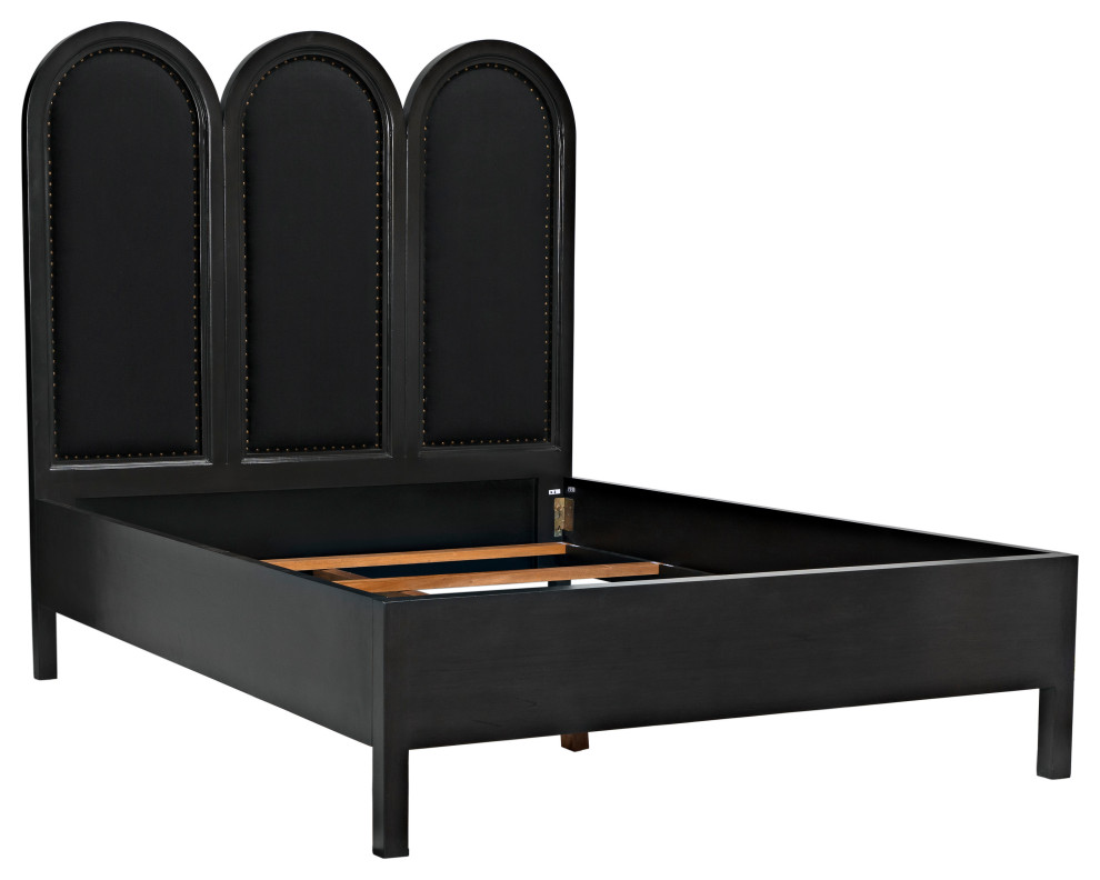Arch Bed, Queen - Transitional - Platform Beds - by Noir | Houzz
