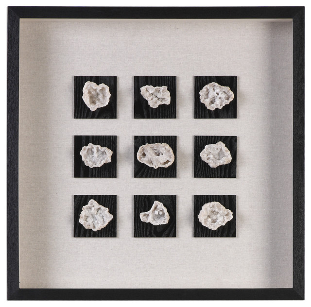 Uttermost Geode Linen Shadow Box - Contemporary - Wall Accents - by My ...