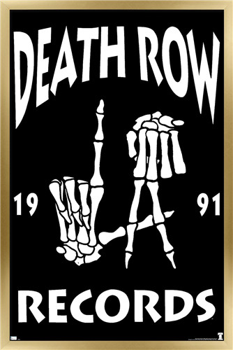 Death Row Records - LA, 22.375" x 34" - Contemporary - Prints And ...