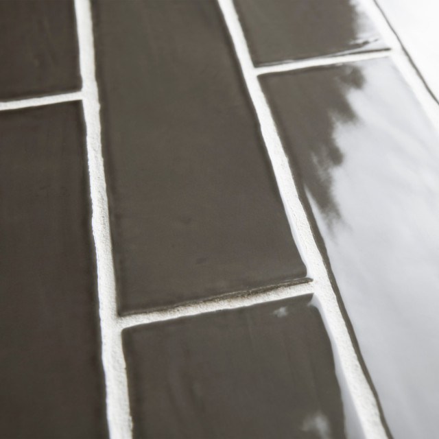 Chester Ceramic Wall Tile, Grafito, Sample - Contemporary - Wall And ...
