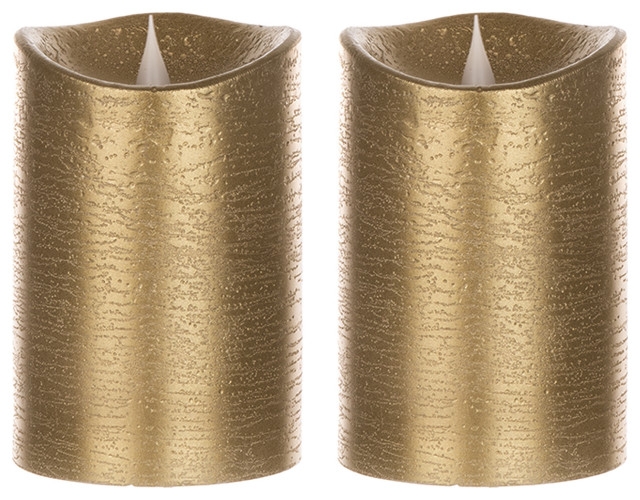 Simplux Designer LED Candle With remote, Set of 2 - Modern - Candles ...