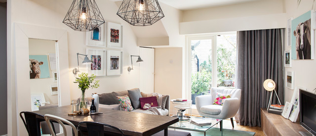 Room of the Week: An Open-plan Living Area Gets a Clever Refit | Houzz UK