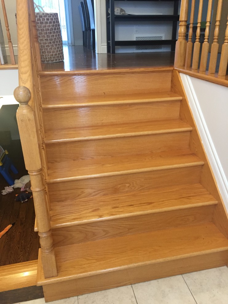 Design help with split level entry stairs