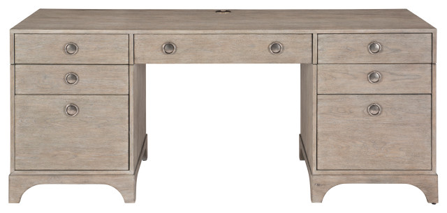 Bernhardt Workspace Forsyth Desk - Transitional - Desks And Hutches ...