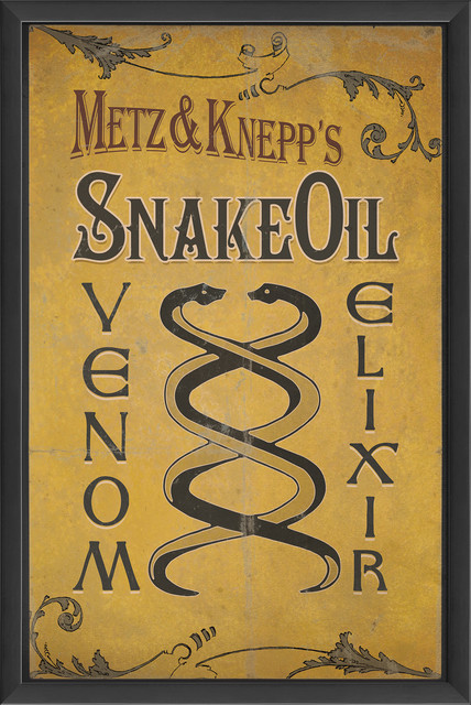 Snake Oil Venom Elixir Print - Contemporary - Prints And Posters - by ...