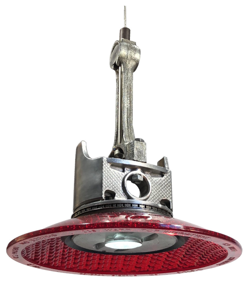 Piston Pendant Trafficlight Lens - Contemporary - Pendant Lighting - by ...