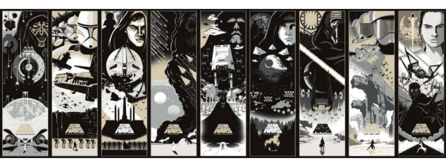 Star Wars: Celebrating The Saga Border Wallpaper Border - Contemporary ...