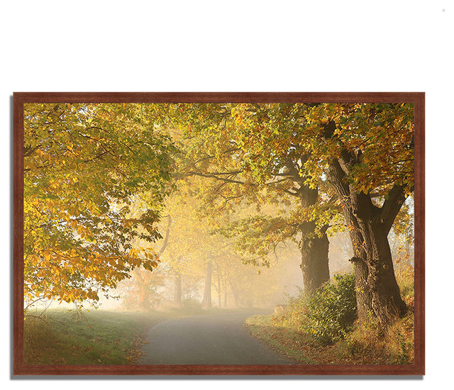 "On A Misty Autumn Morning", Framed Photograph Print, Ready To Hang ...