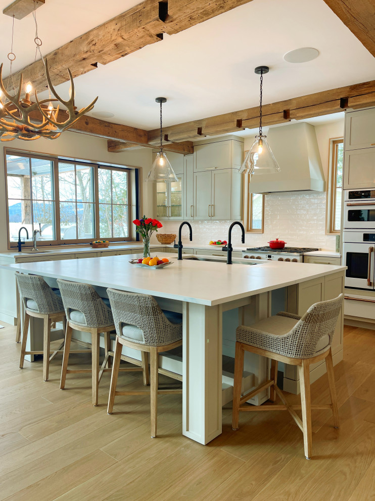 Adirondack Lake House Gem - Transitional - Kitchen - Other - by Zobel ...