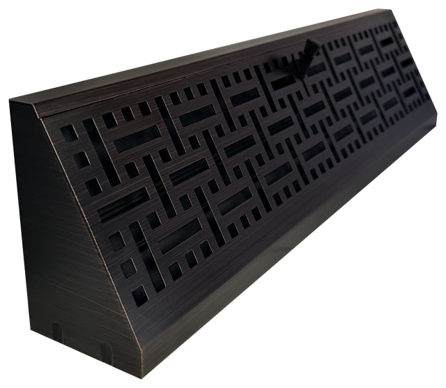 Decorative Baseboard Register, 15" - Transitional - Registers Grilles ...