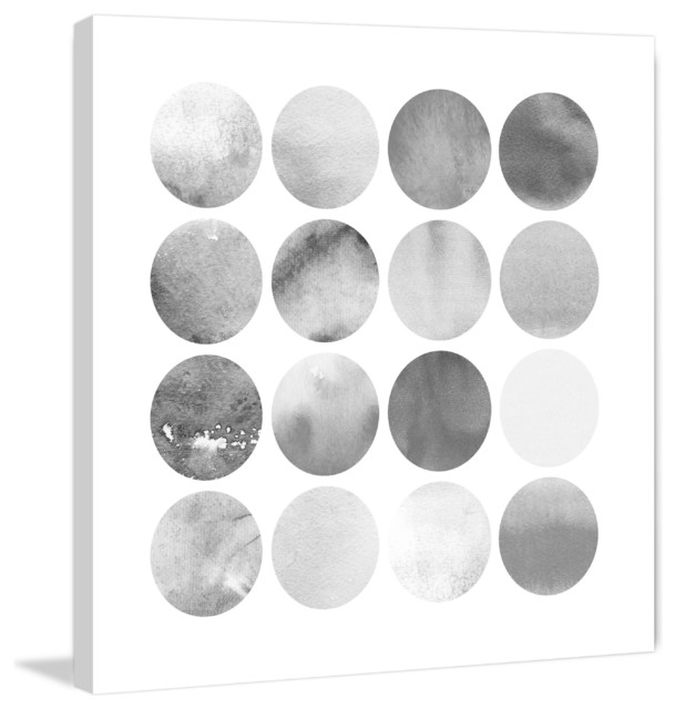 "Invisible Joy" Painting Print on Canvas, 40"x40" - Contemporary ...