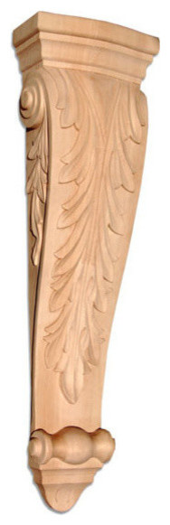 Portland Large Wood Corbel, Extra Large - Traditional - Corbels - by ...