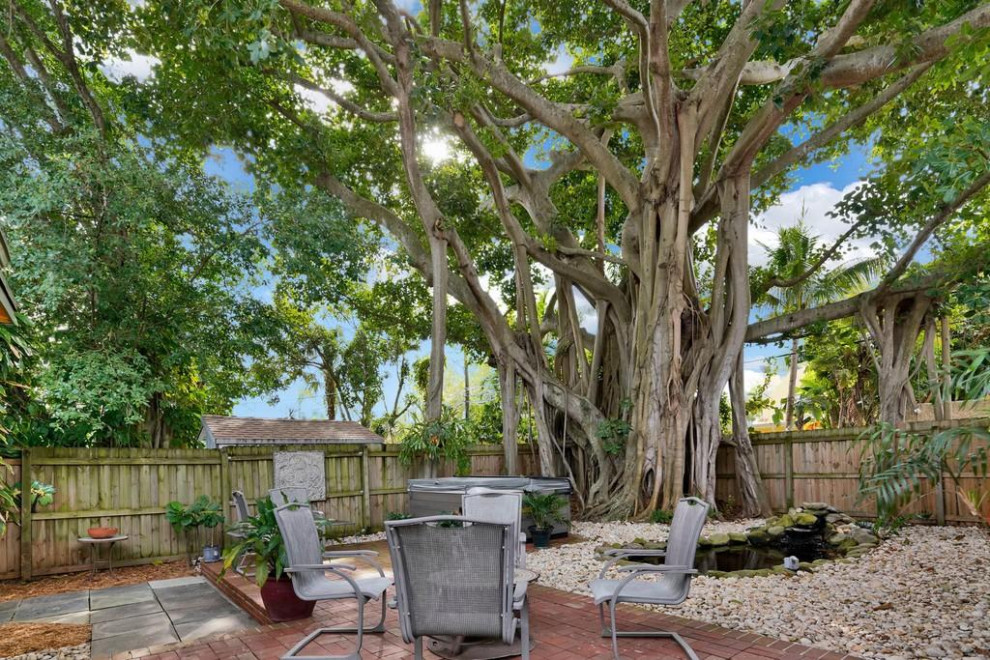 A Pool under a Banyan Tree?